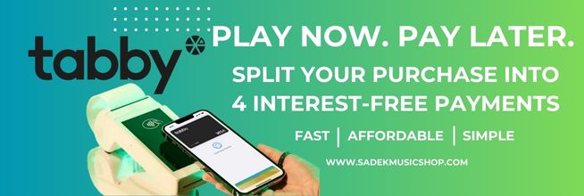 Buy Now, Pay Later with Tabby 4-Month Installments at Sadek Music
